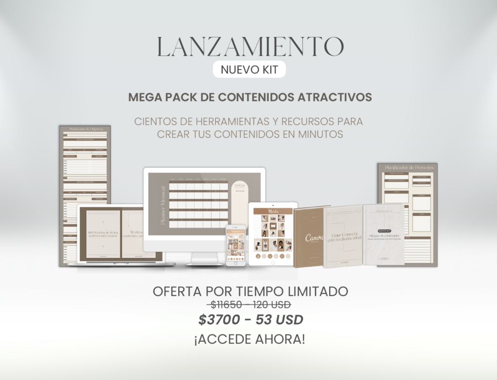 MEGA PACK DE CONTENIDO - BVContent