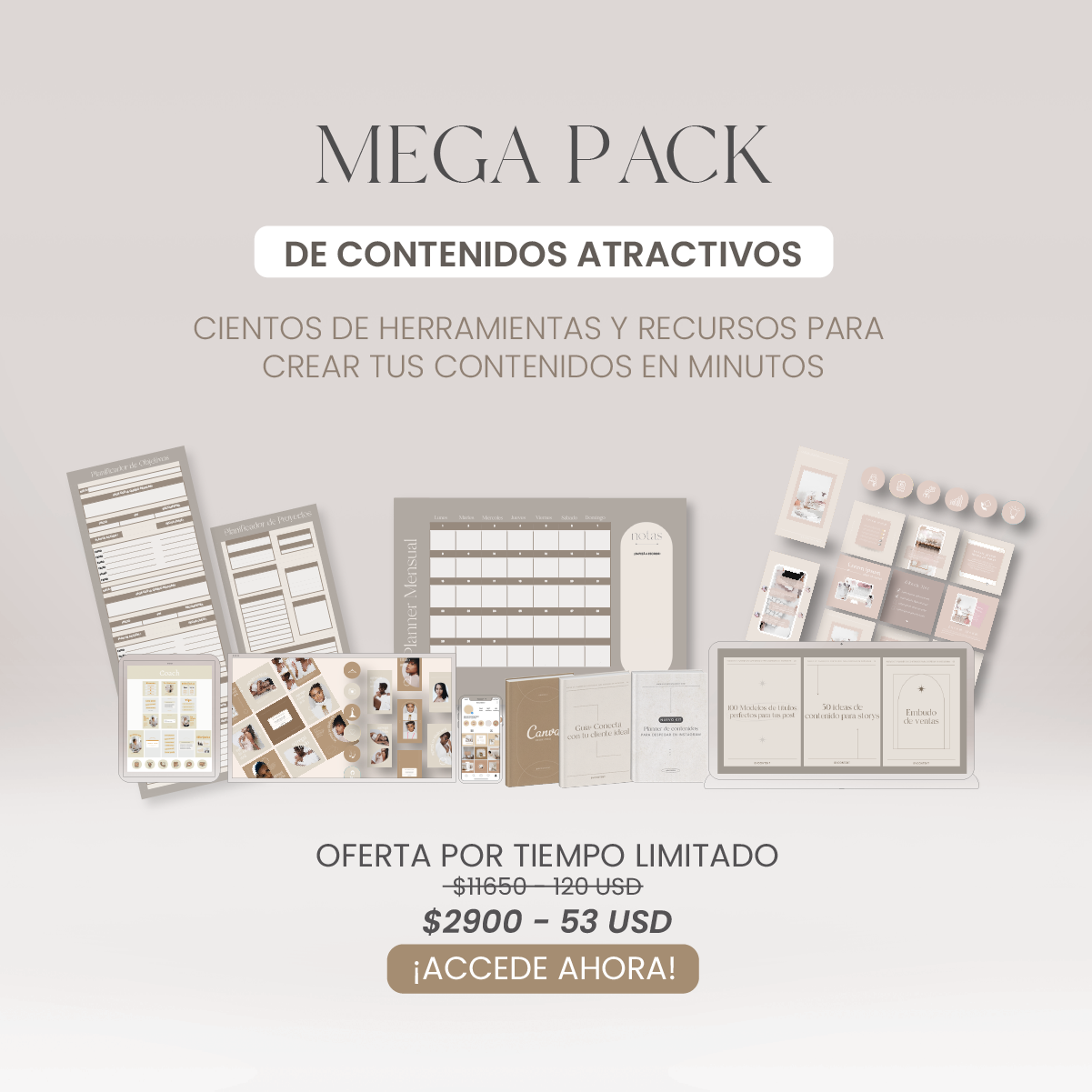 MEGA PACK DE CONTENIDO - BVContent